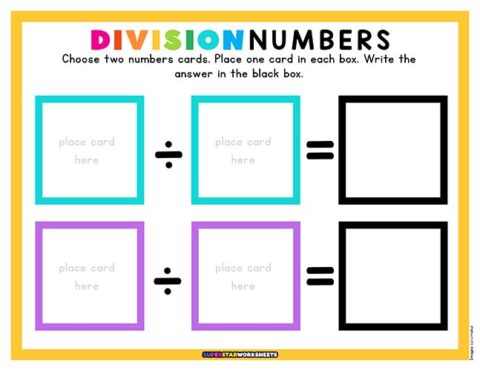 Number Sense Activities - Superstar Worksheets