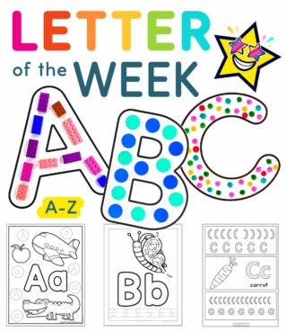 Letter of the Week - Superstar Worksheets