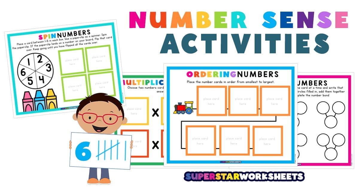 Number Sense Activities - Superstar Worksheets