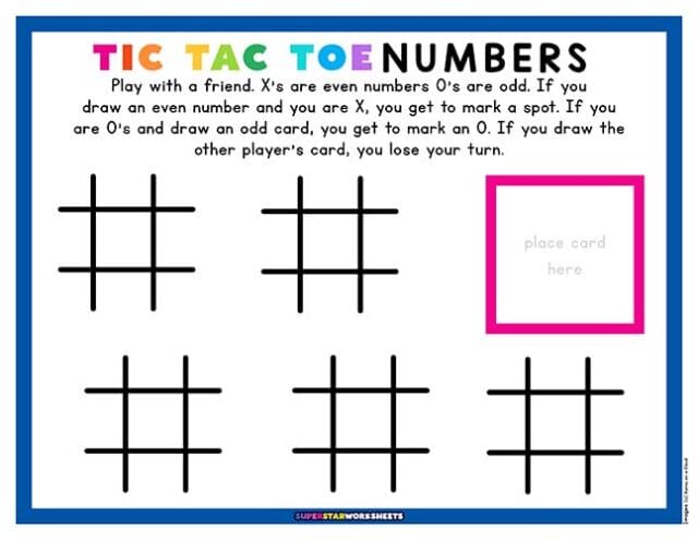 Number Sense Activities - Superstar Worksheets