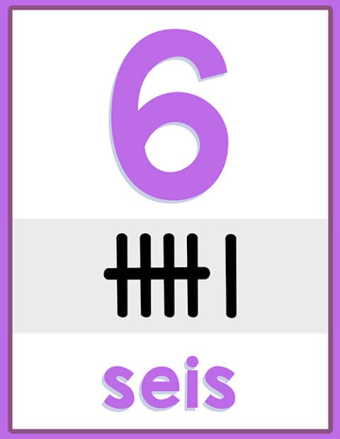 Spanish Numbers - Superstar Worksheets