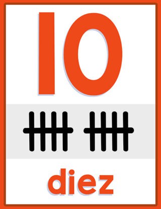 Spanish Numbers - Superstar Worksheets