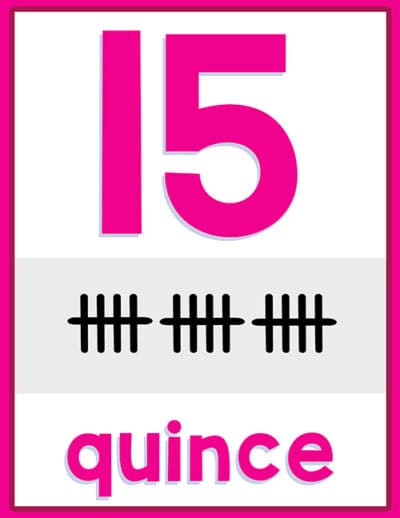 Spanish Numbers - Superstar Worksheets