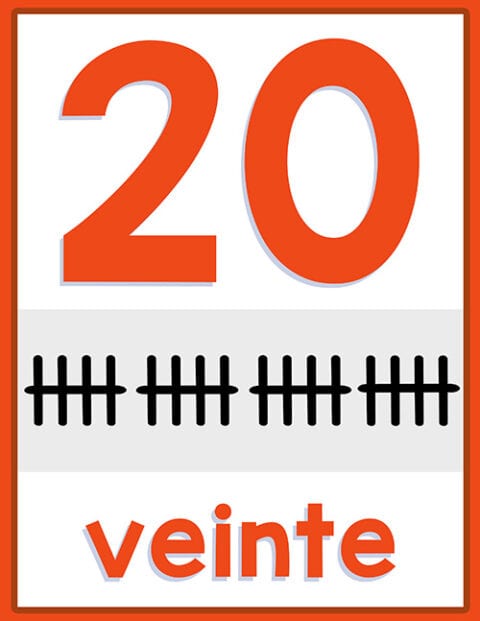 Spanish Numbers - Superstar Worksheets