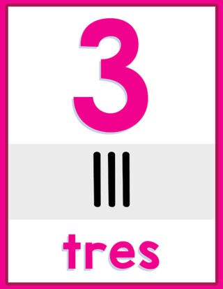 Spanish Numbers - Superstar Worksheets