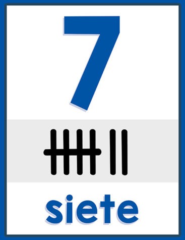 Spanish Numbers - Superstar Worksheets