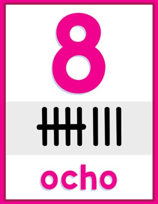 Spanish Numbers - Superstar Worksheets