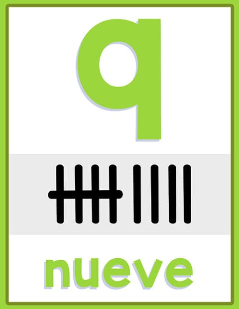 Spanish Numbers - Superstar Worksheets