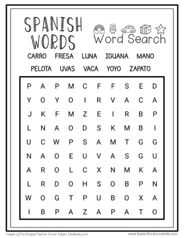Spanish Alphabet Worksheets - Superstar Worksheets