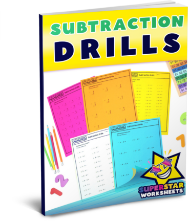 Subtraction Drills - Superstar Worksheets