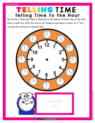 Telling Time Games - Superstar Worksheets