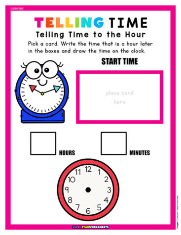 Telling Time Games - Superstar Worksheets