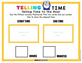 Telling Time Games - Superstar Worksheets