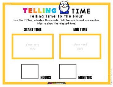 Telling Time Games - Superstar Worksheets