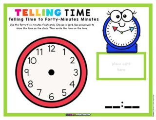 Telling Time Games - Superstar Worksheets
