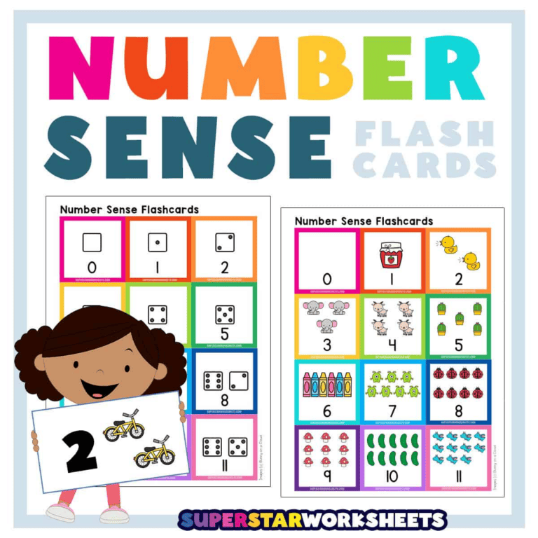 Number Sense - Superstar Worksheets