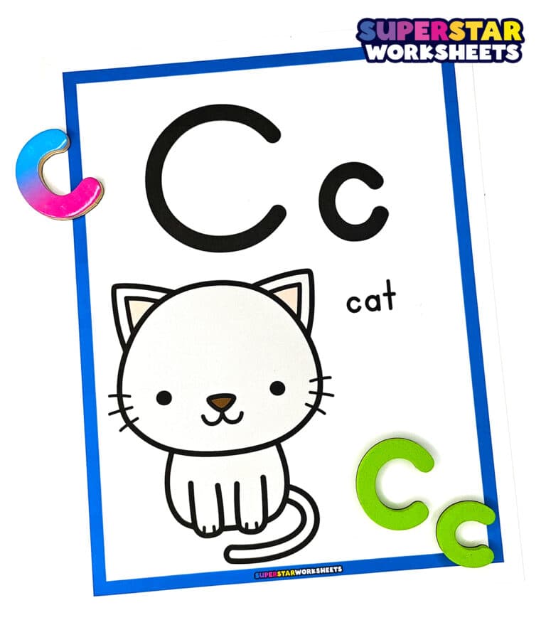 Alphabet Posters - Superstar Worksheets