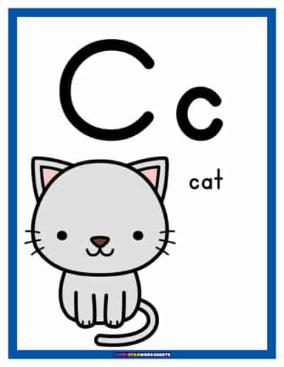 Alphabet Posters - Superstar Worksheets