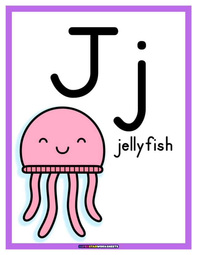 Alphabet Posters - Superstar Worksheets