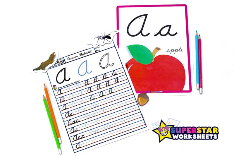 Cursive Handwriting - Superstar Worksheets