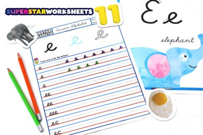 Cursive Handwriting - Superstar Worksheets