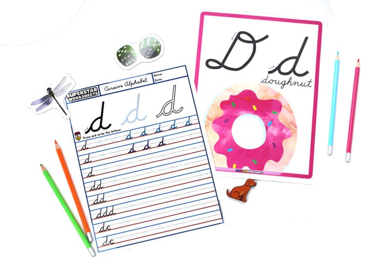 Cursive Handwriting - Superstar Worksheets