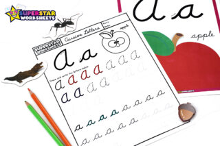 Cursive Alphabet Worksheets - Superstar Worksheets