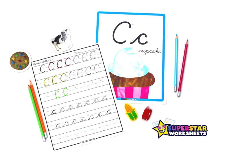 Cursive Writing Practice Worksheets - Superstar Worksheets