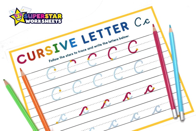 Cursive Writing - Superstar Worksheets