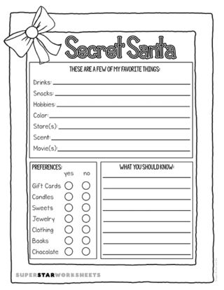 Santa Letter Templates (Free Printables) - Superstar Worksheets