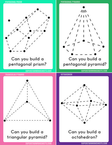 3D Shapes - Superstar Worksheets