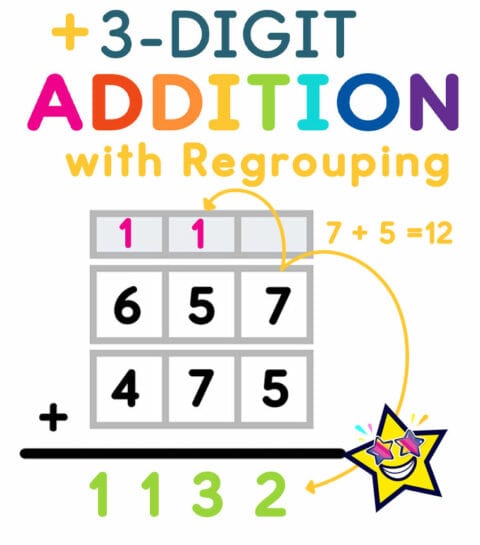 3-Digit Addition Worksheets - Superstar Worksheets