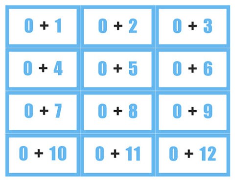 Addition Flashcards - Superstar Worksheets