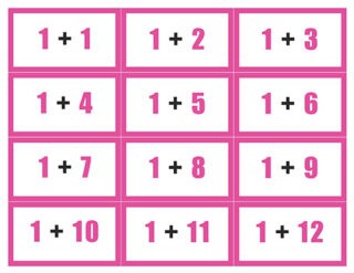 Addition Flashcards - Superstar Worksheets