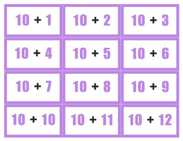 Addition Flashcards - Superstar Worksheets