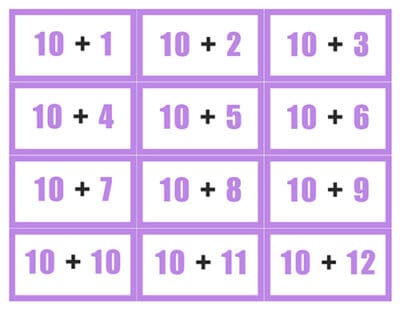 Addition Flashcards - Superstar Worksheets