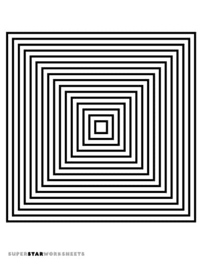 Square Template (Free Printables) - Superstar Worksheets