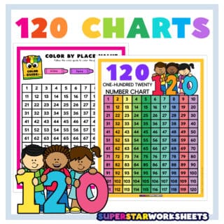 120 Chart (Free Printable) - Superstar Worksheets