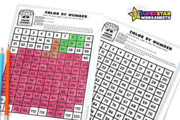 120 Chart - Superstar Worksheets