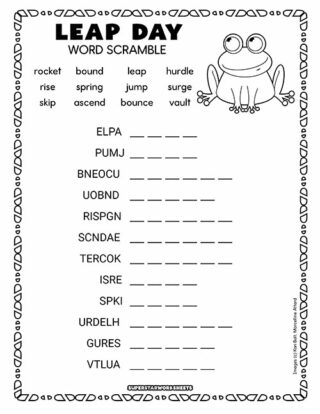 Leap Year Worksheets - Superstar Worksheets