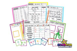 Tally Marks - Superstar Worksheets