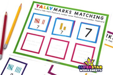Tally Marks - Superstar Worksheets