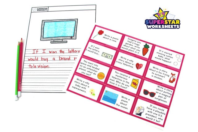 Creative Writing Prompts - Superstar Worksheets