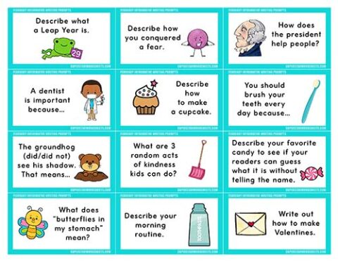 Informative Writing Prompts - Superstar Worksheets