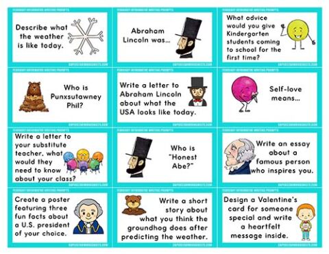 Informative Writing Prompts - Superstar Worksheets