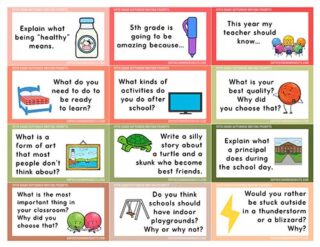 Fifth Grade Writing Prompts - Superstar Worksheets