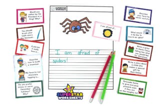 First Grade Writing Prompts - Superstar Worksheets