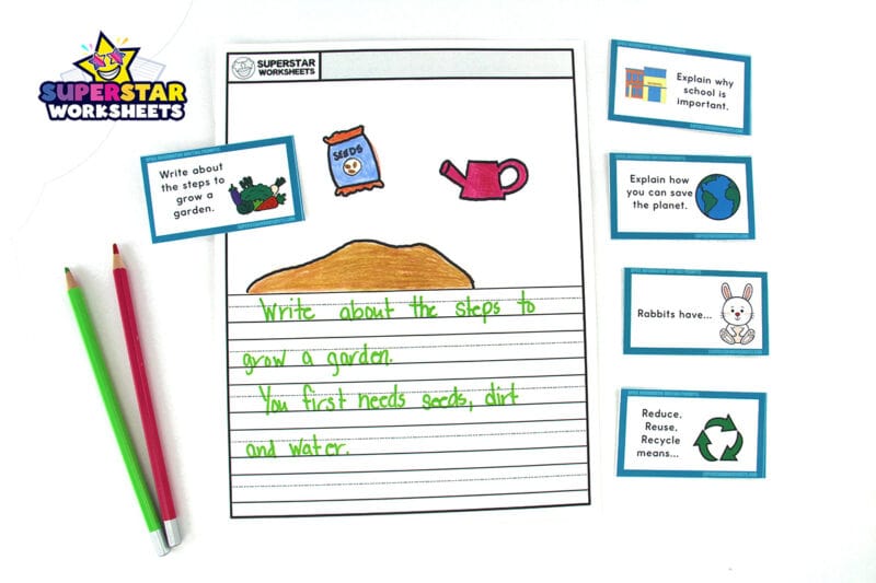 Informative Writing Prompts - Superstar Worksheets