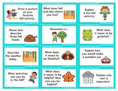 Informative Writing Prompts - Superstar Worksheets