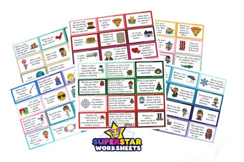 Second Grade Writing Prompts - Superstar Worksheets